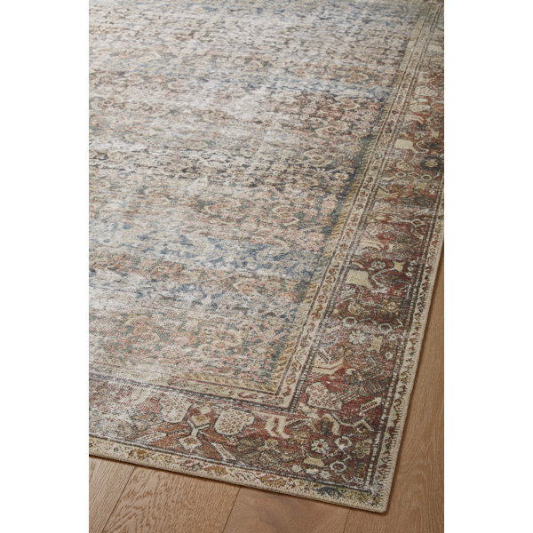 Amber Lewis x Loloi Georgie Multi / Spice Area Rug & Reviews | Joss & Main