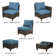 Ebern Designs 7 - Piece Living Room Set & Reviews | Wayfair