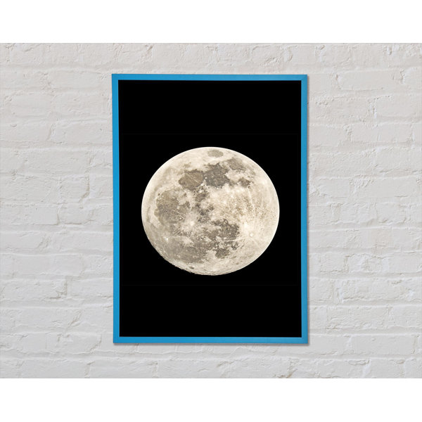 Brayden Studio The Moon by Unkown - Single Picture Frame Art Prints ...