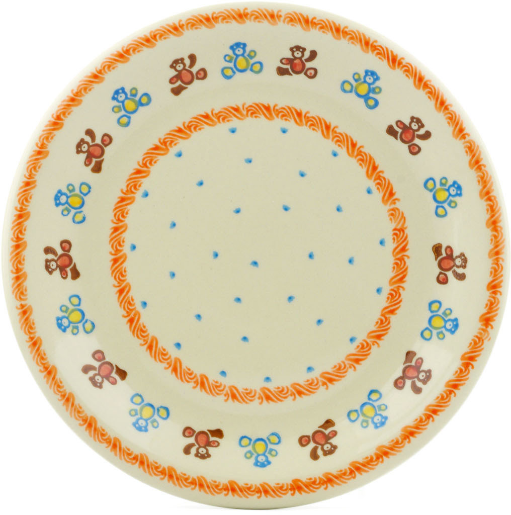 Winston Porter Revamp Polish Pottery 10" Dinner Plate | Wayfair