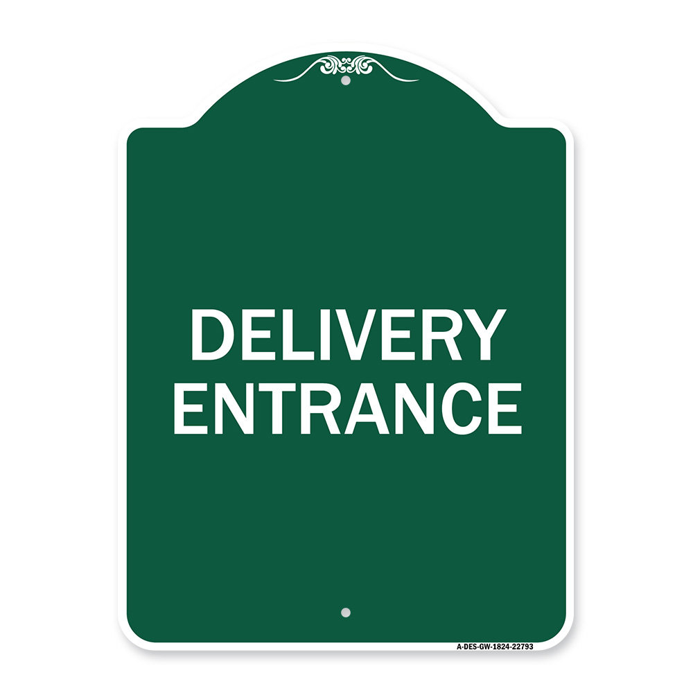 Signmission Designer Series Sign - Traffic Entrance Sign Delivery ...
