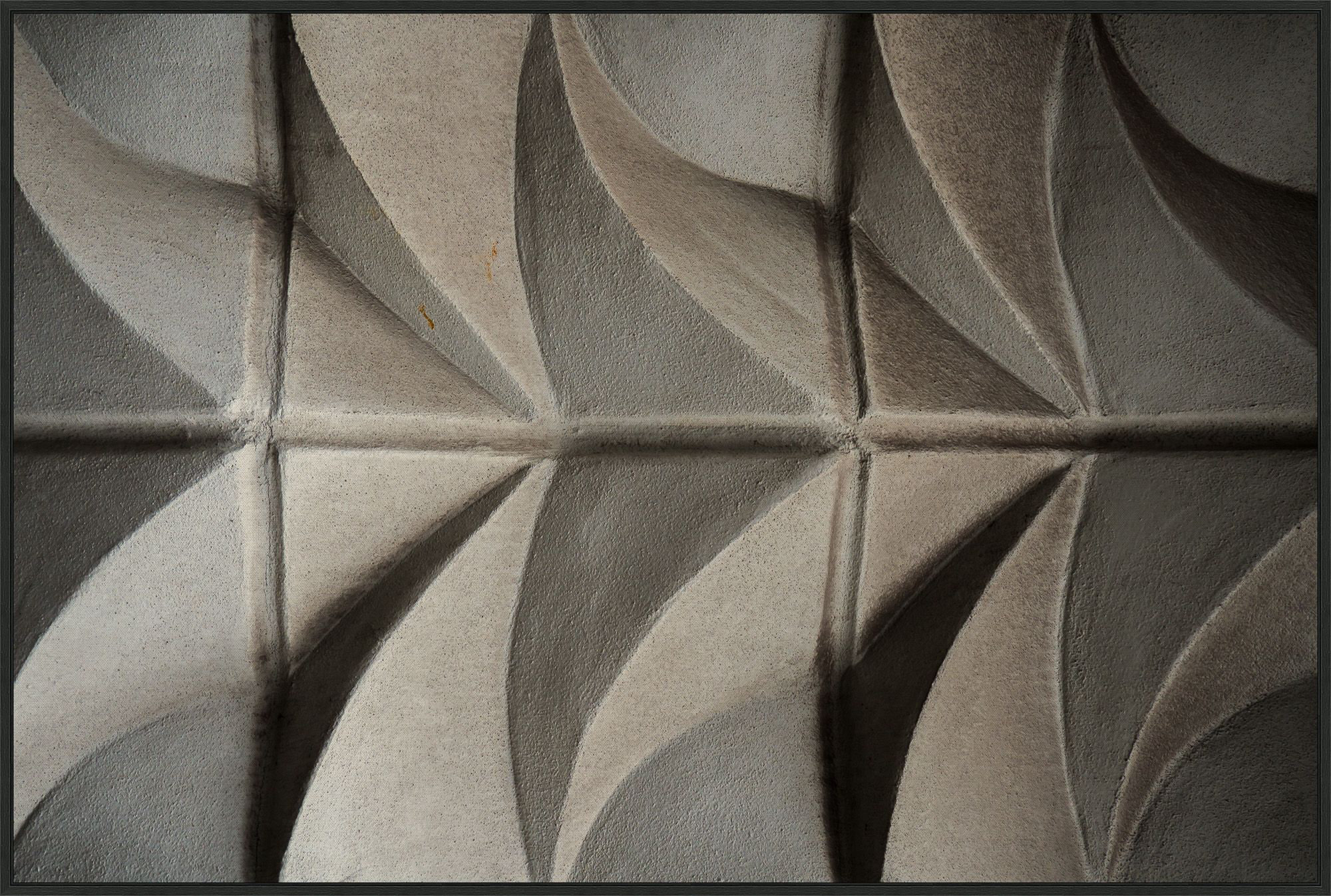 Wendover Art Group Moulded Textures 3 by Mat Sanders - Floater Frame ...
