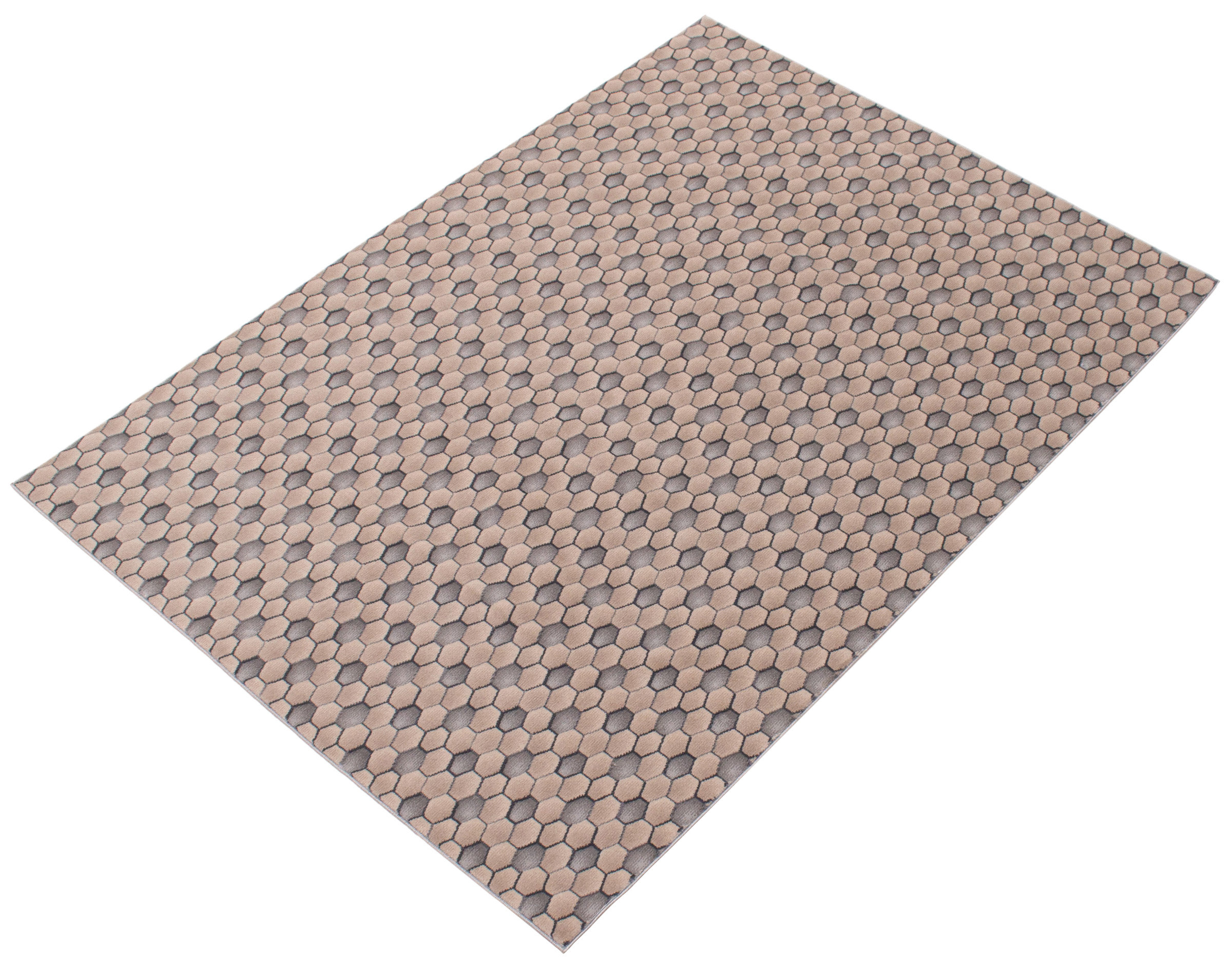 George Oliver Badarish Taupe/Grey Rug - Wayfair Canada
