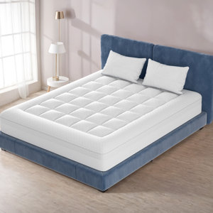 Alwyn Home Sleep Alwyn Home Bathild 3`` Mattress TOPPER 2 in 1 ...
