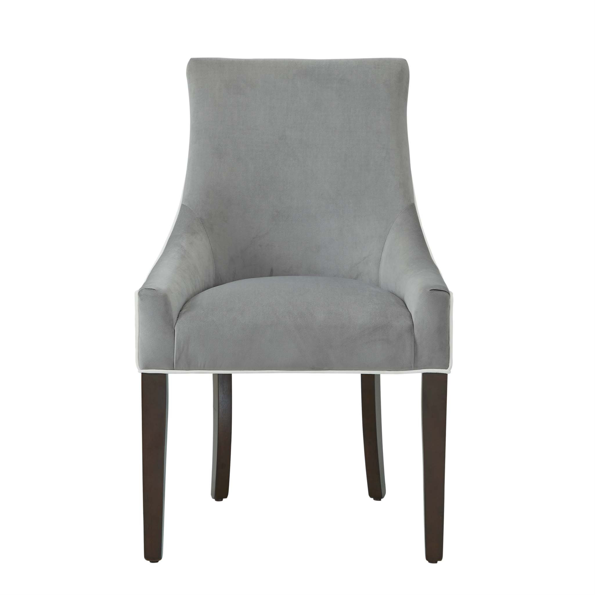 Hokku Designs Jackson Upholstered Dining Chair with Plush Durable ...