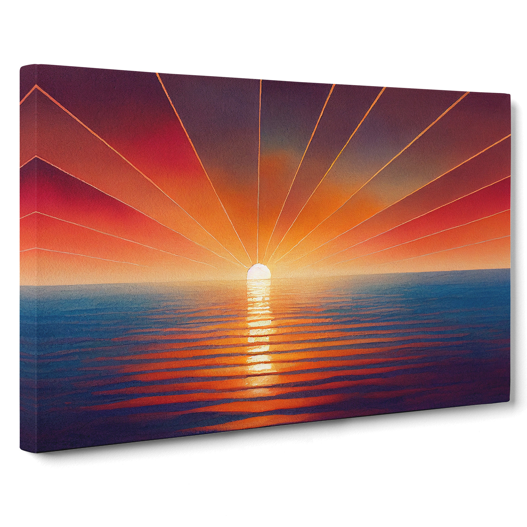 House of Hampton The Rising Sunset Vol.3 Abstract | Wayfair.co.uk