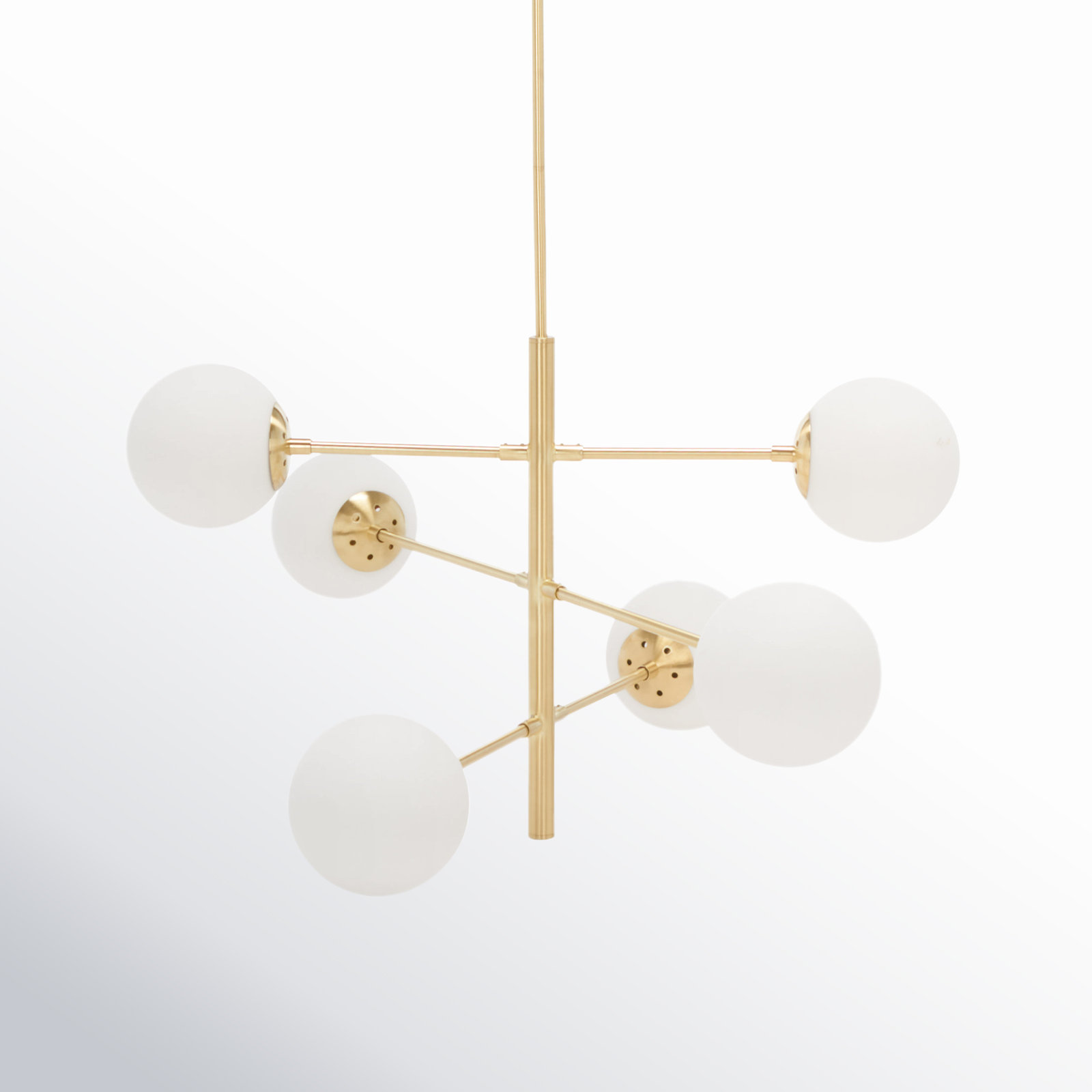 AllModern Alison 6 - Light Unique / Statement Modern Linear Chandelier ...