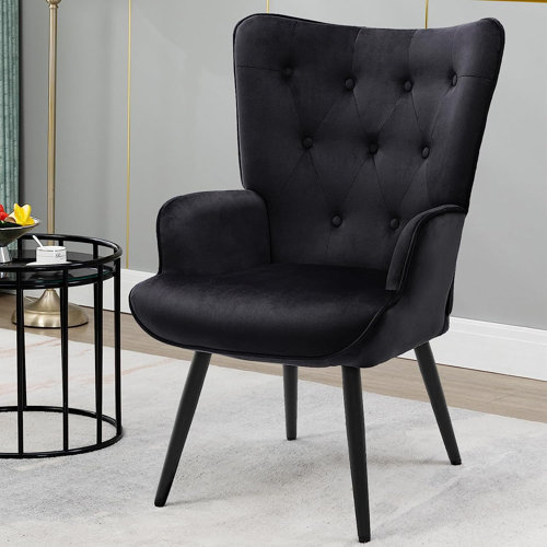 Mercer41 Upholstered Wingback Chair & Reviews | Wayfair