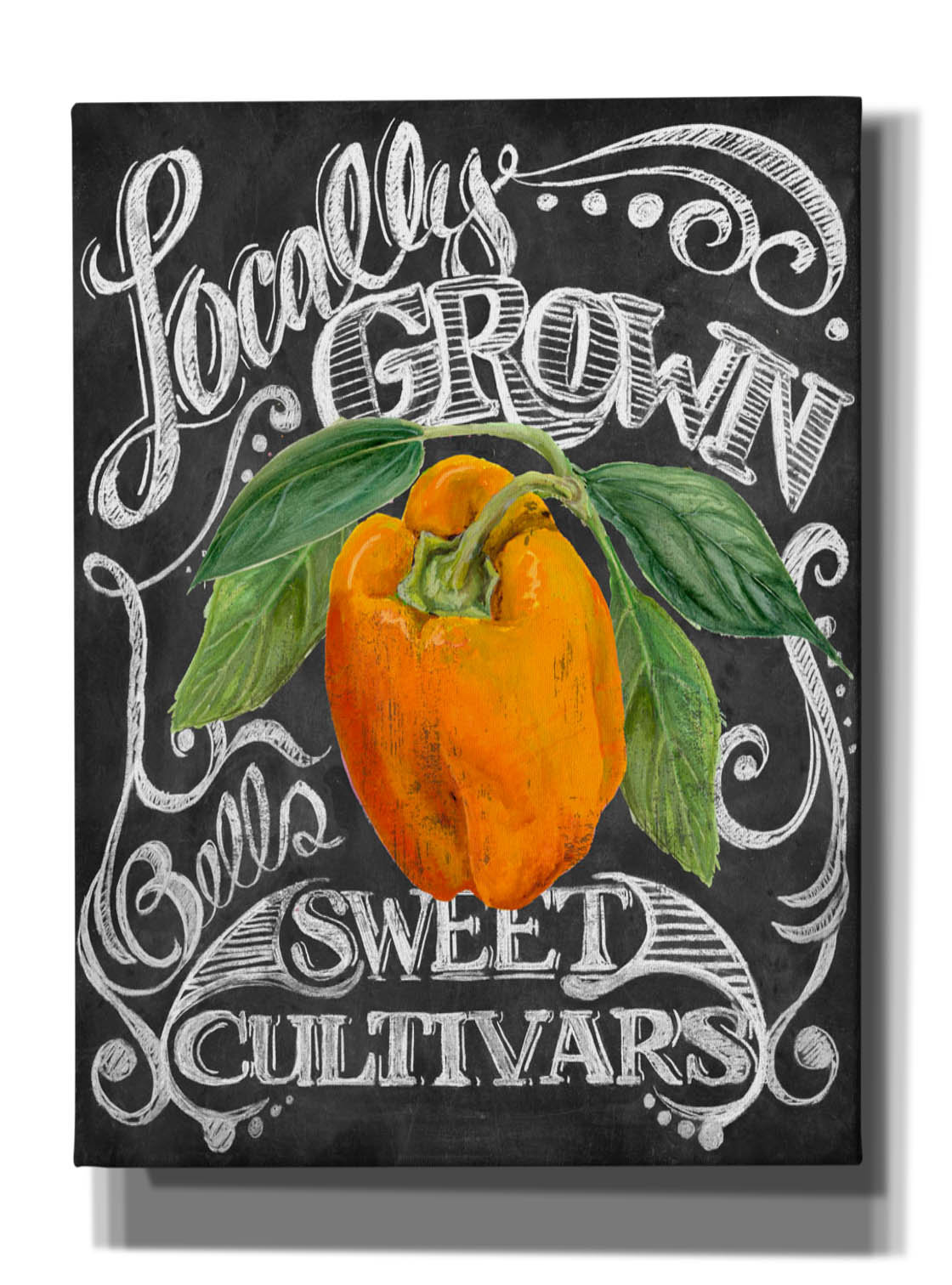 Epic Graffiti 'Chalkboard Pepper' by Art Licensing Studio Canvas Wall ...