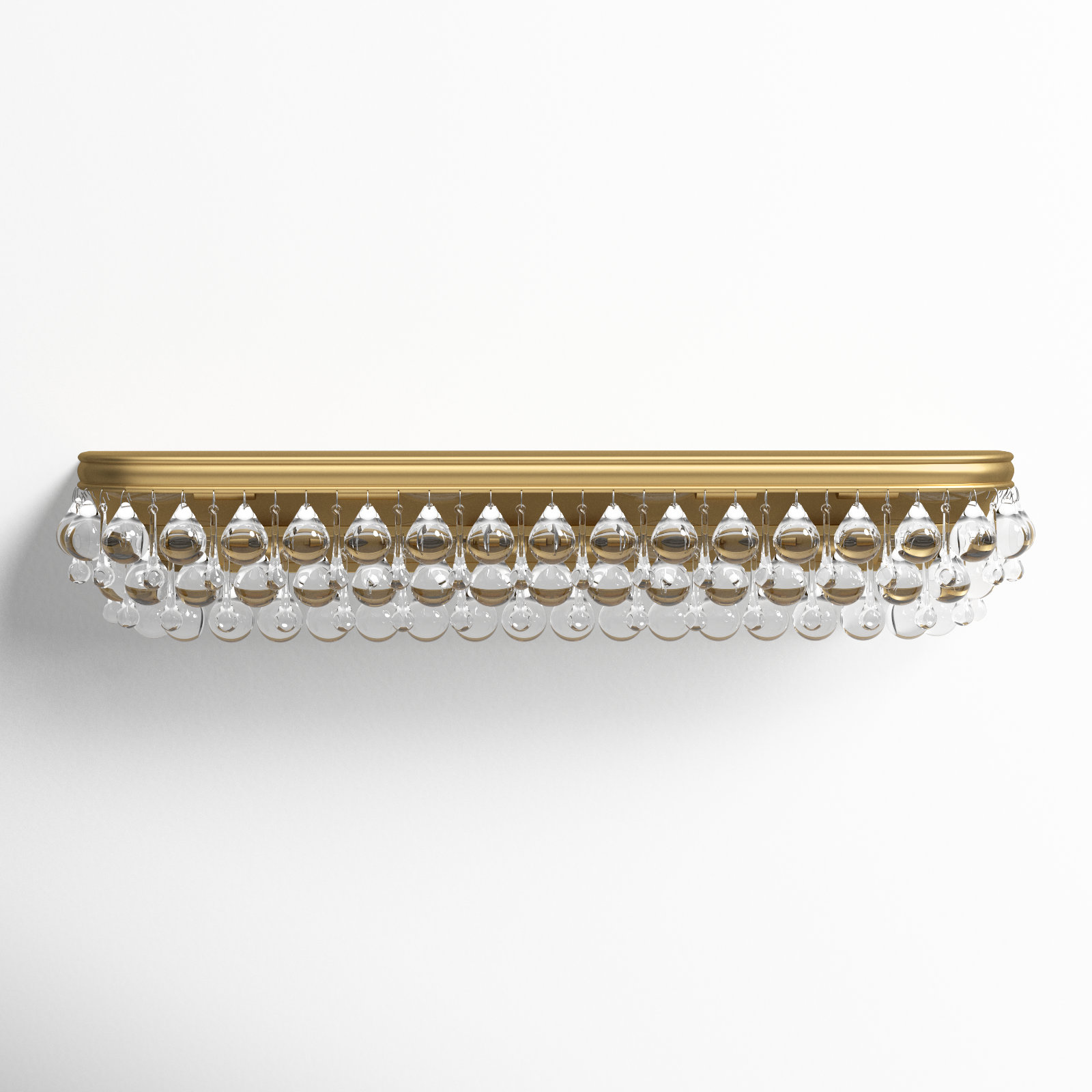 Birch Lane™ Alto 8-Light Dimmable Vibrant Gold Vanity Light & Reviews ...