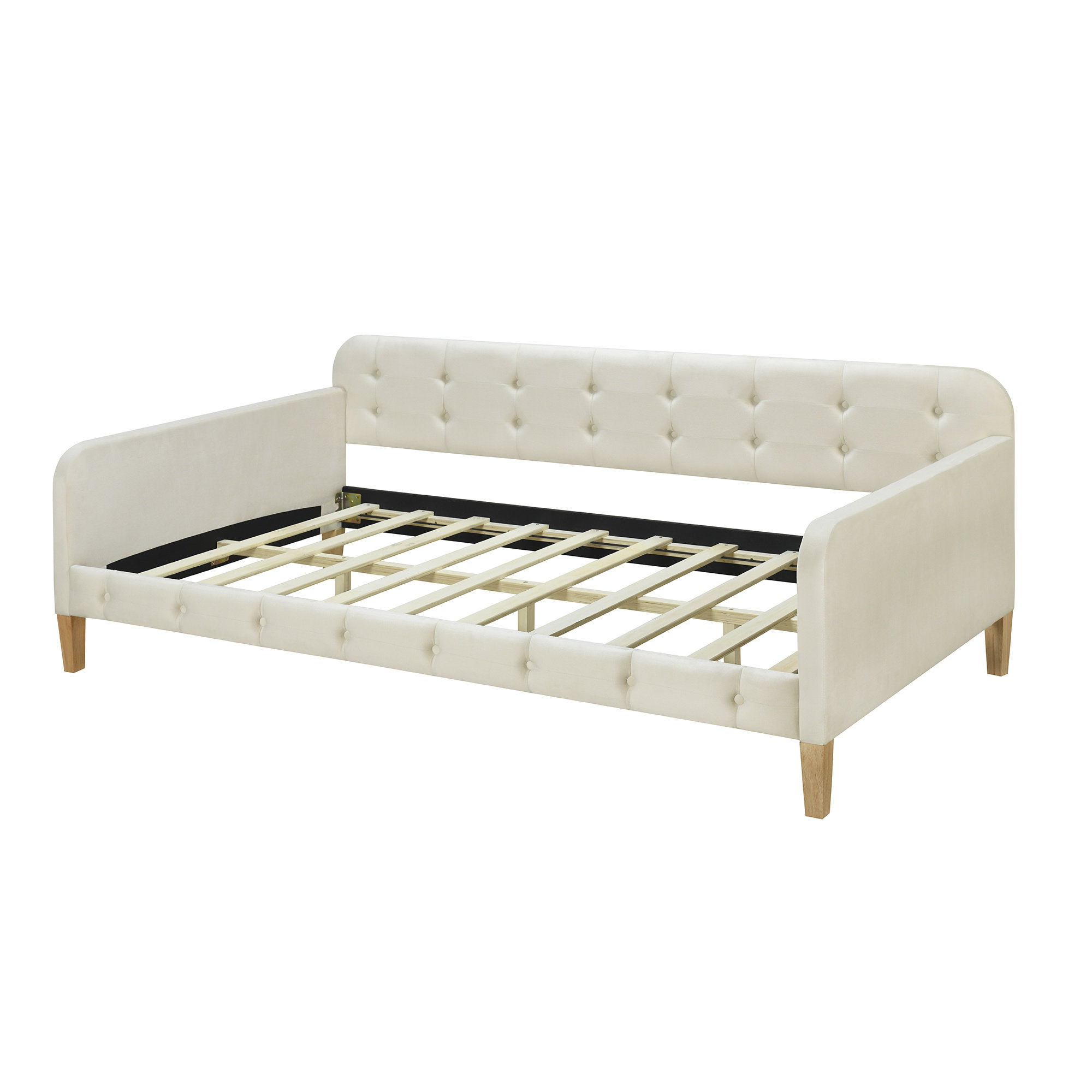 Rosdorf Park Upholstered Dayed with 4 Support Legs (Expected Arrival ...