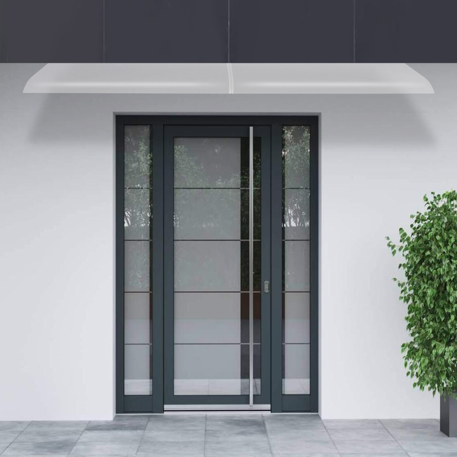 DENFER Slope Window Awning in Clear | Wayfair