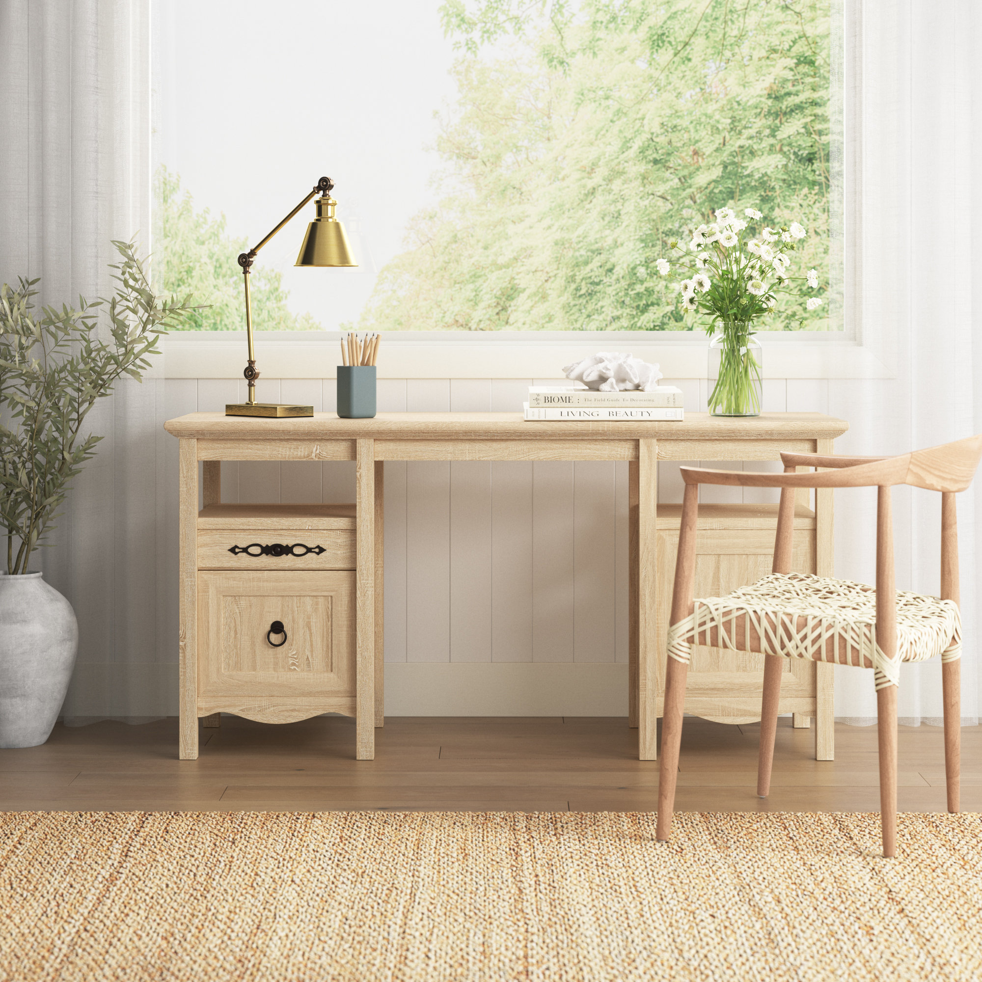 Sand & Stable™ Jacob Desk & Reviews - Wayfair Canada