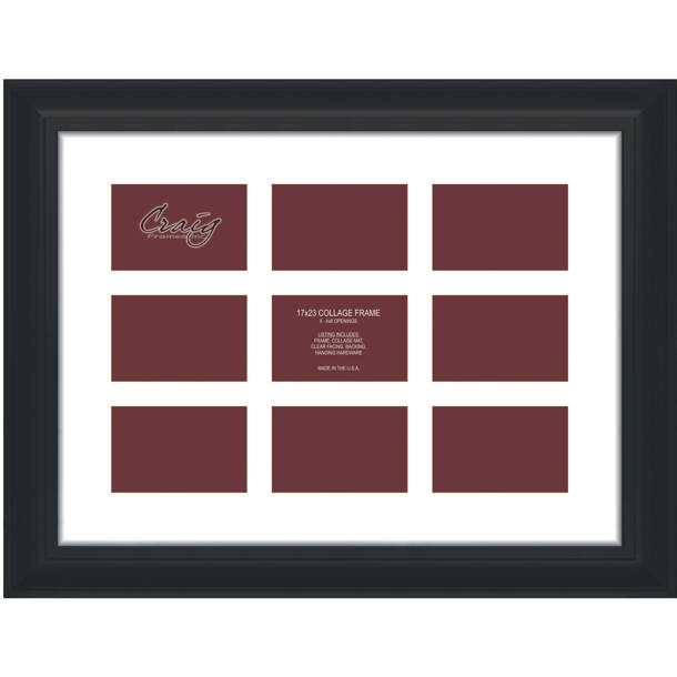 17 Stories Kline Wood Picture Frame - Set of 9 & Reviews - Wayfair Canada