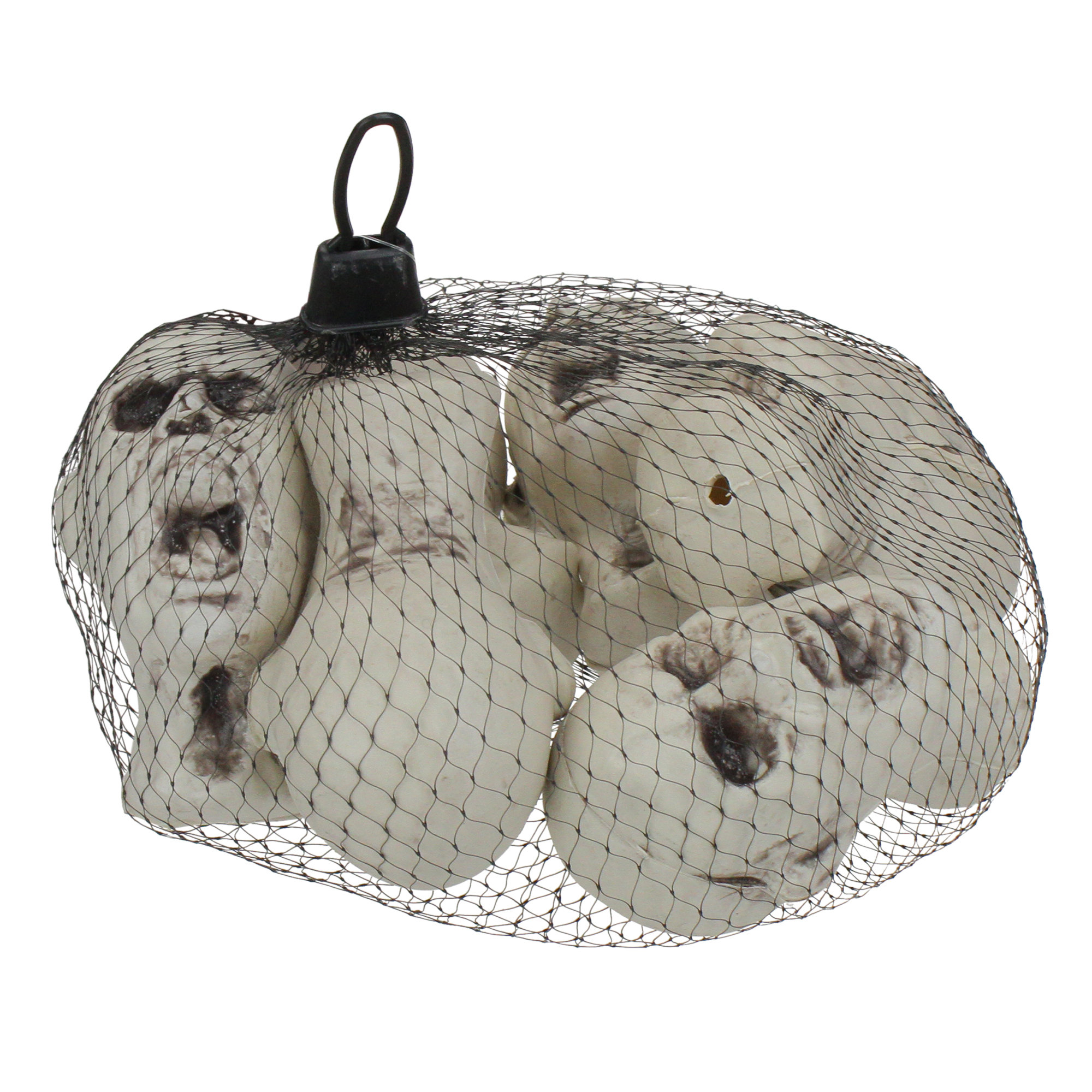 Northlight Seasonal Open Mouthed Skulls Halloween Decorations 3.5 ...