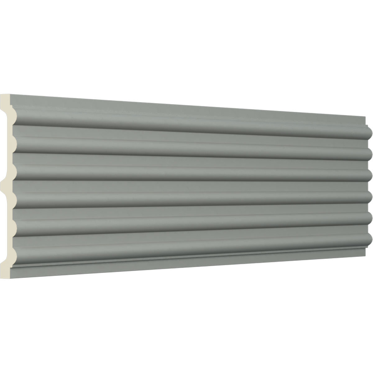 Ekena Millwork 9 1/2"W x 78 3/4"H x 1 3/8"D Reeded Casing | Wayfair