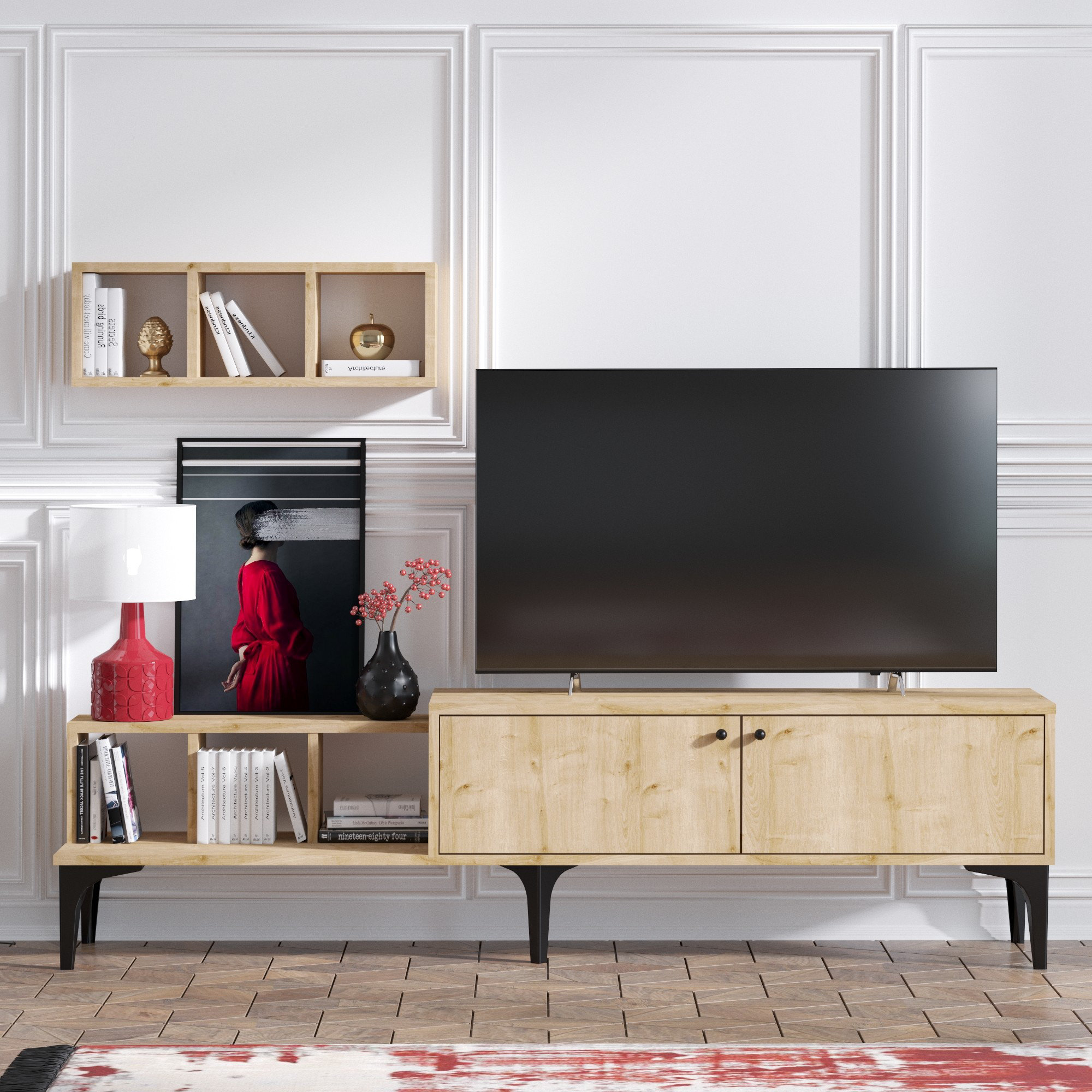 East Urban Home 70.87'' Media Console - Wayfair Canada