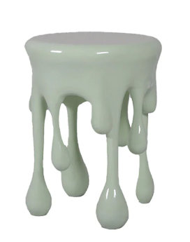 Hokku Designs Melting Side Table Dripping Statue | Wayfair
