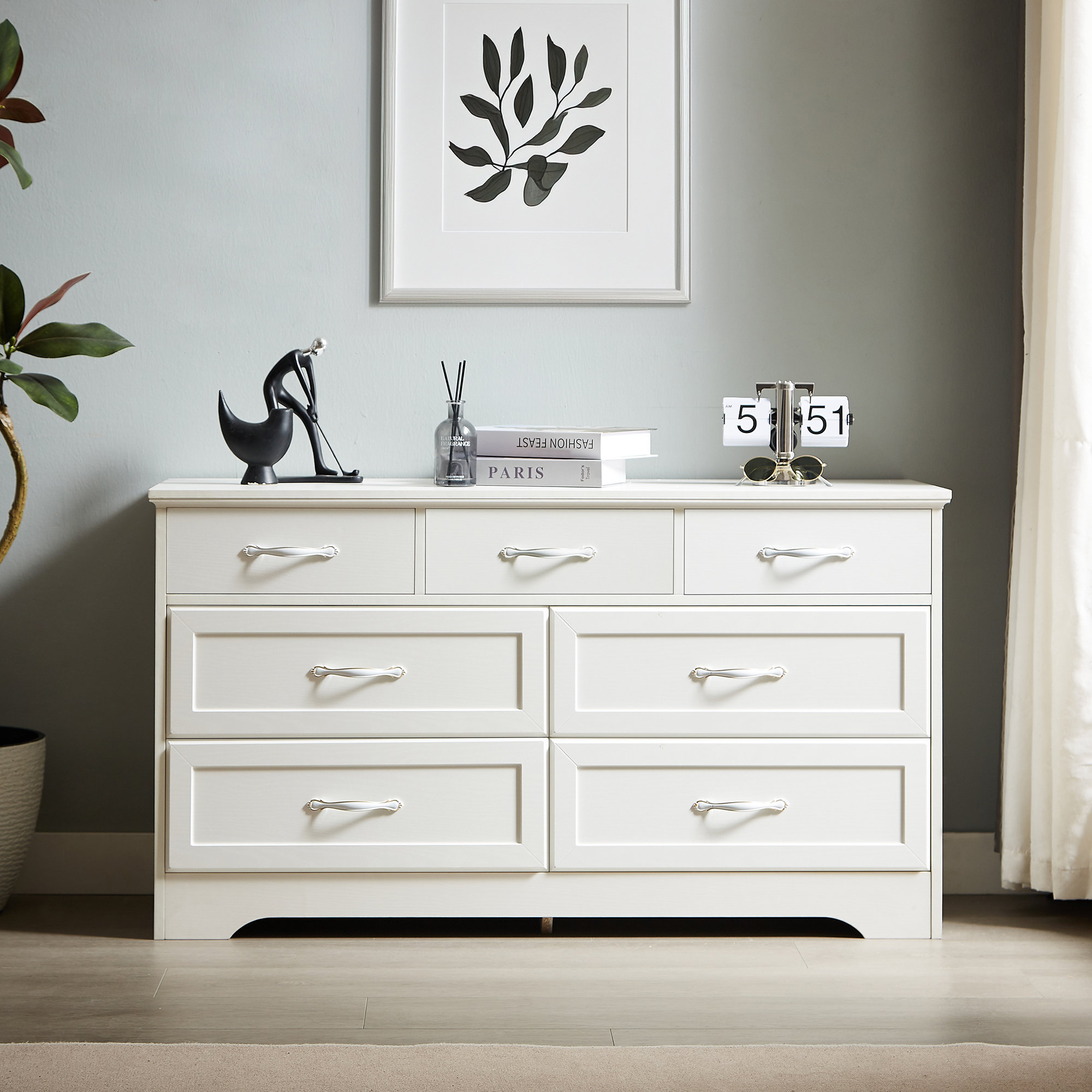 Lark Manor™ Bedroom Chest of Drawers with 7 Drawers Dresser | Wayfair