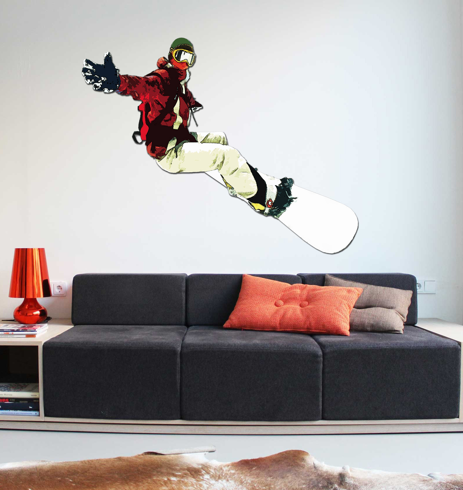 Trinx Snowboarding Sticker, Snowboarding Decal, Snowboarding Wall Decor ...
