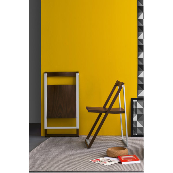 Connubia Skip Folding Chair with Wooden Seat & Reviews - Wayfair Canada