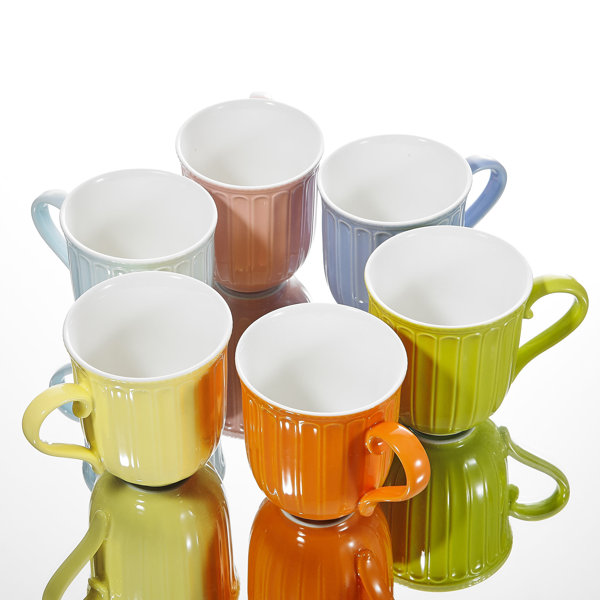 MALACASA Panbado 6 Piece Mug Set | Wayfair.co.uk