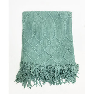 Green Blankets & Throws You'll Love | Wayfair