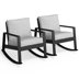 Green4ever Outdoor Rocking Chair with Cushions & Reviews | Wayfair