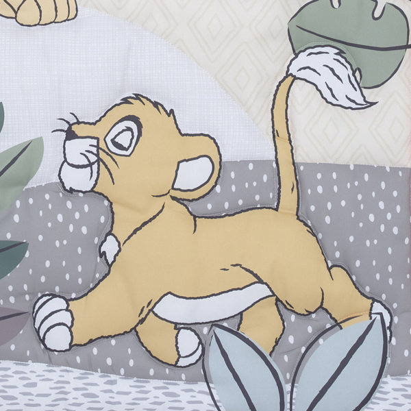 Disney Nojo Lion King Leader of the Pack Simba and Nala 3 Piece Crib ...