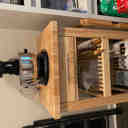 Prep & Savour Essential Series 20X24" Rubberwood Kitchen Cart White ...