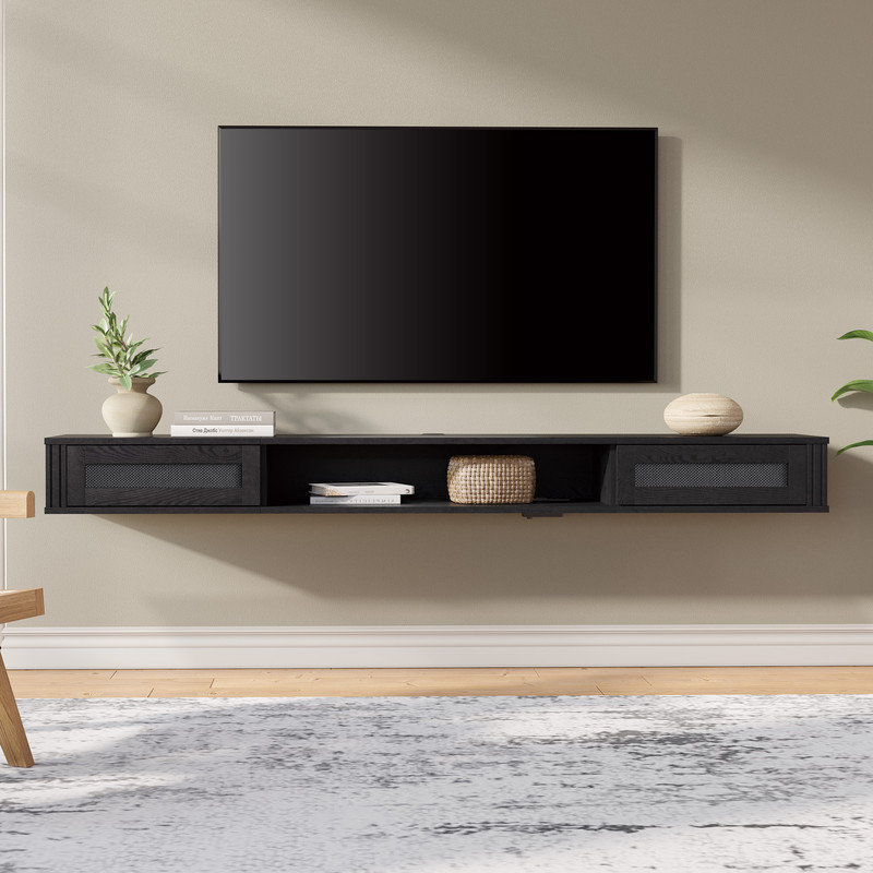 Ebern Designs Floating TV Stand up to 90" TV - Wayfair Canada