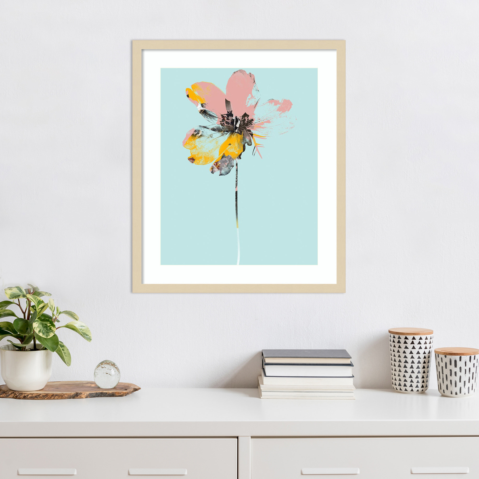 Lark Manor Walkin On a Pretty Day by Teis Albers Wood Framed Wall Art ...