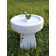 ENIGMA Bird On Bird Bath Granite 40Cm | Wayfair.co.uk