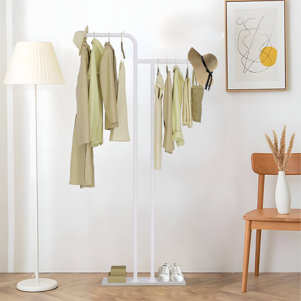 Mercer41 Coat Rack Freestanding With Rock Slab Base | Wayfair