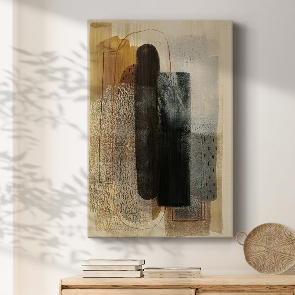 Wrought Studio " Burnt Toast II " on Canvas | Wayfair