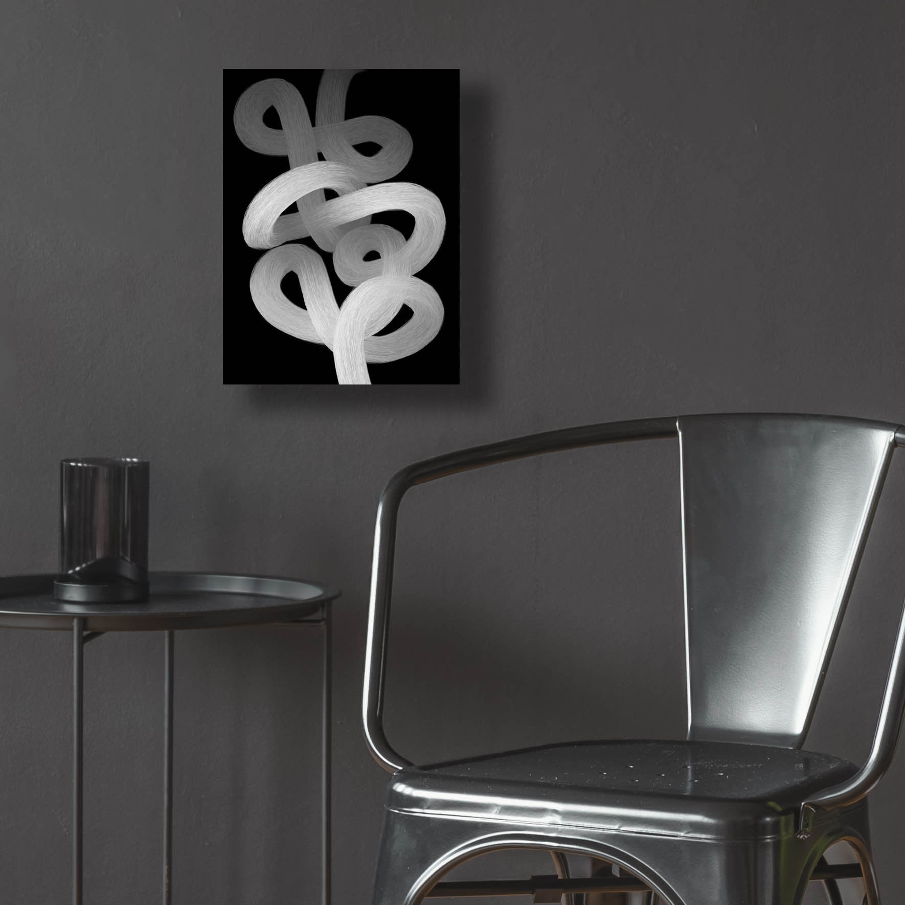 Wrought Studio™ 'Black Armony' by Cesare Bellassai Acrylic Glass Wall ...