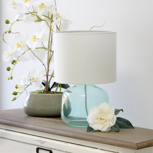 Blue Small Table Lamps You'll Love | Wayfair
