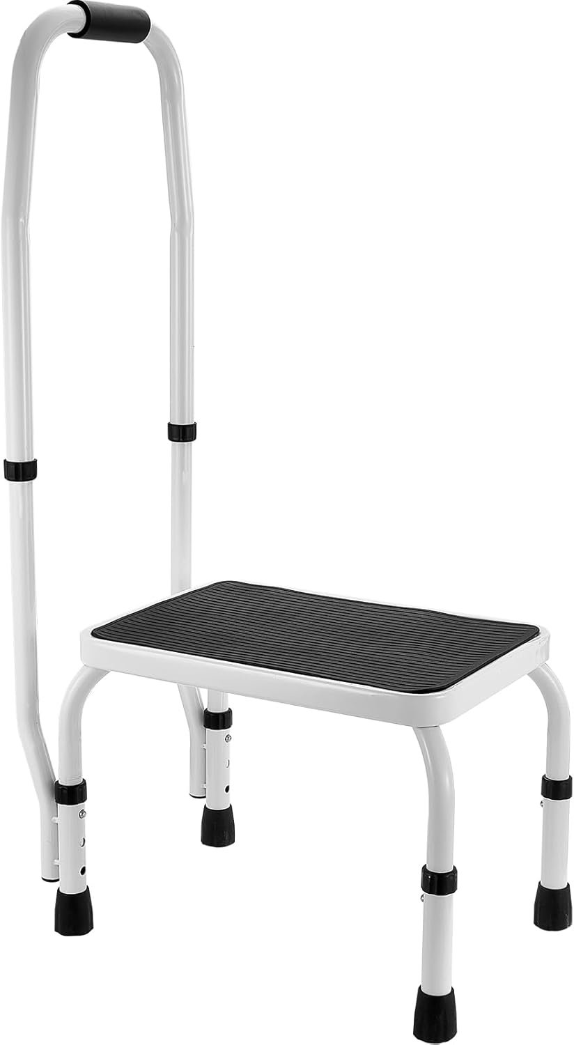 WFX Utility™ Step Stool 1-Step 330lbs Capacity, 3 Adjustable Height ...
