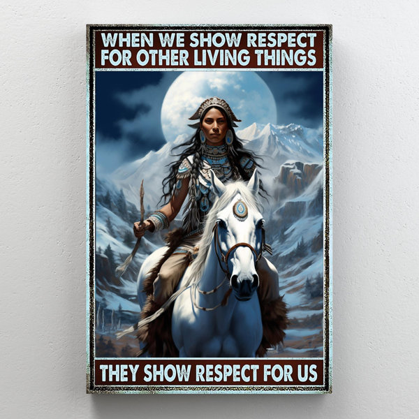 Trinx Jannick " They Show Respect For Us - 1 Piece Rectangle Graphic ...