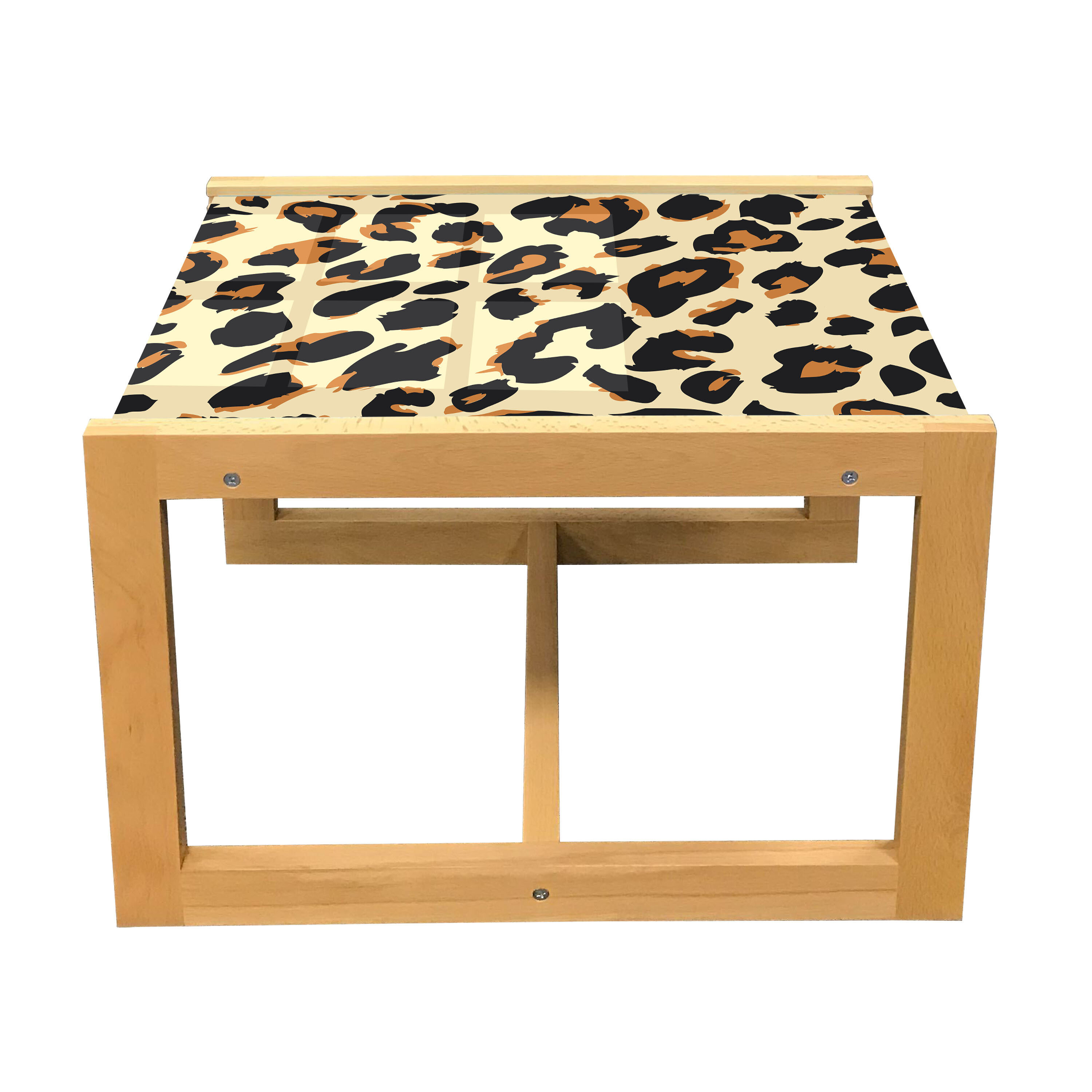 East Urban Home Leopard Coffee Table, Continuing Spots Animal Skin ...
