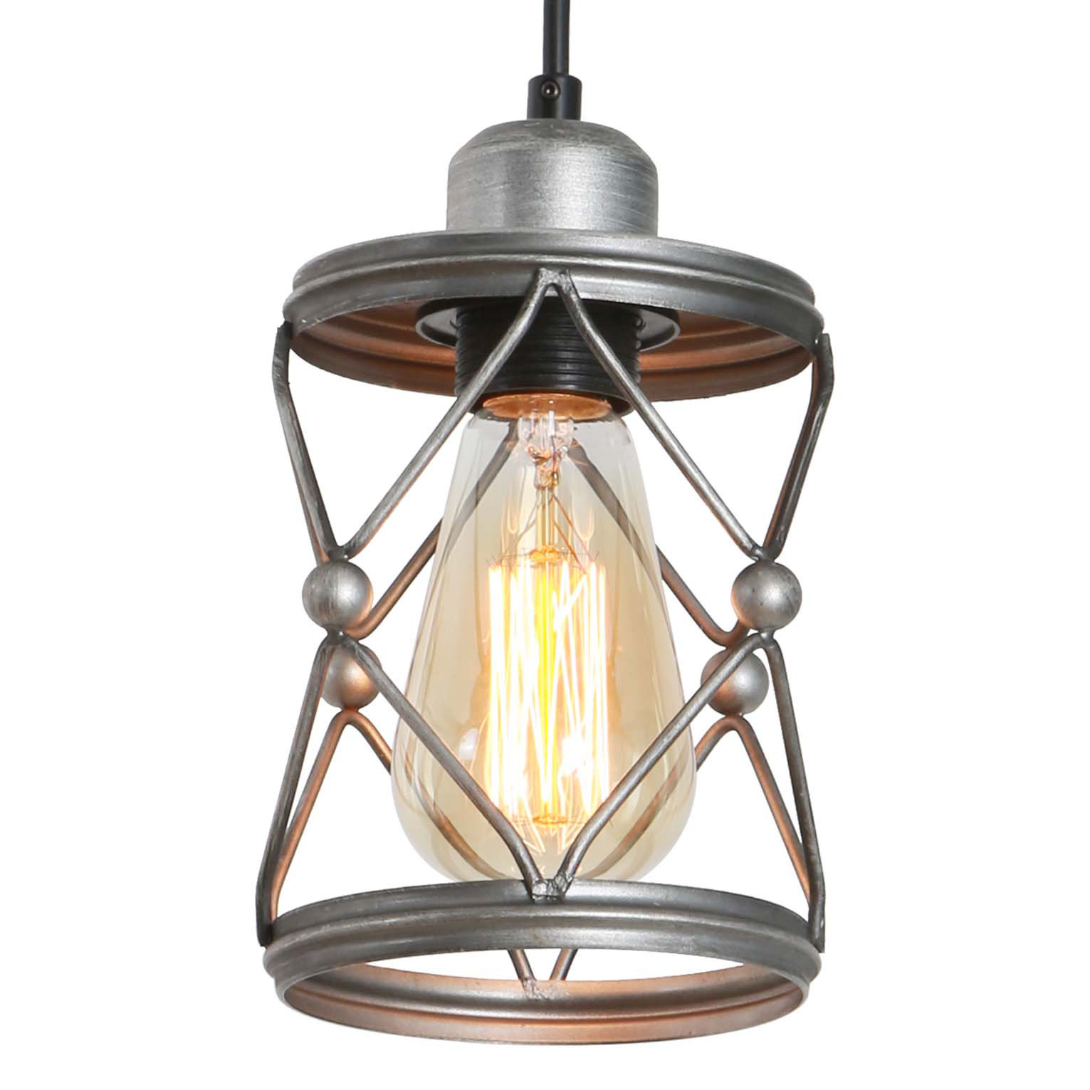 Wrought Studio™ Industrial Pendant Lighting for Kitchen Island, Rustic ...