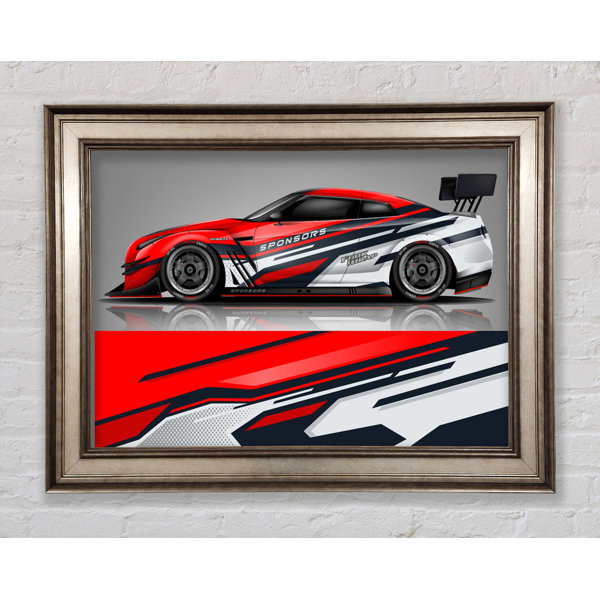 Bright Star Super Car Racer - Single Picture Frame Art Prints | Wayfair ...