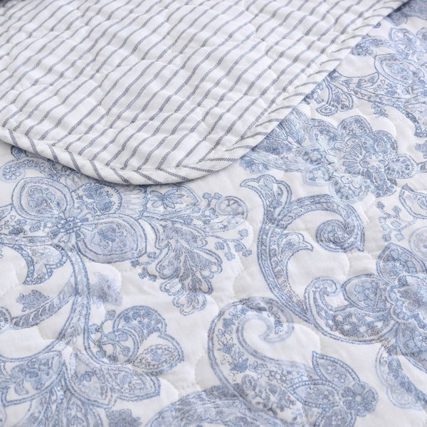 Stone Cottage Bedding Stone Cottage Field Of Paisley Cotton Reversible ...