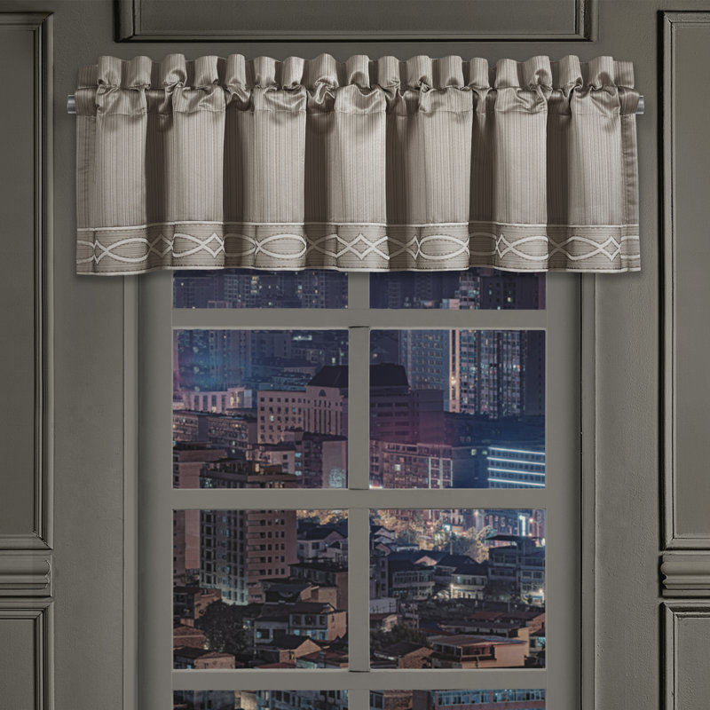 Five Queens Court Darwin Window Straight Valance | Wayfair