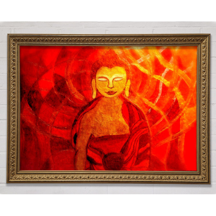 Latitude Vive Buddha Beautiful Buddhism - Single Picture Frame Art ...