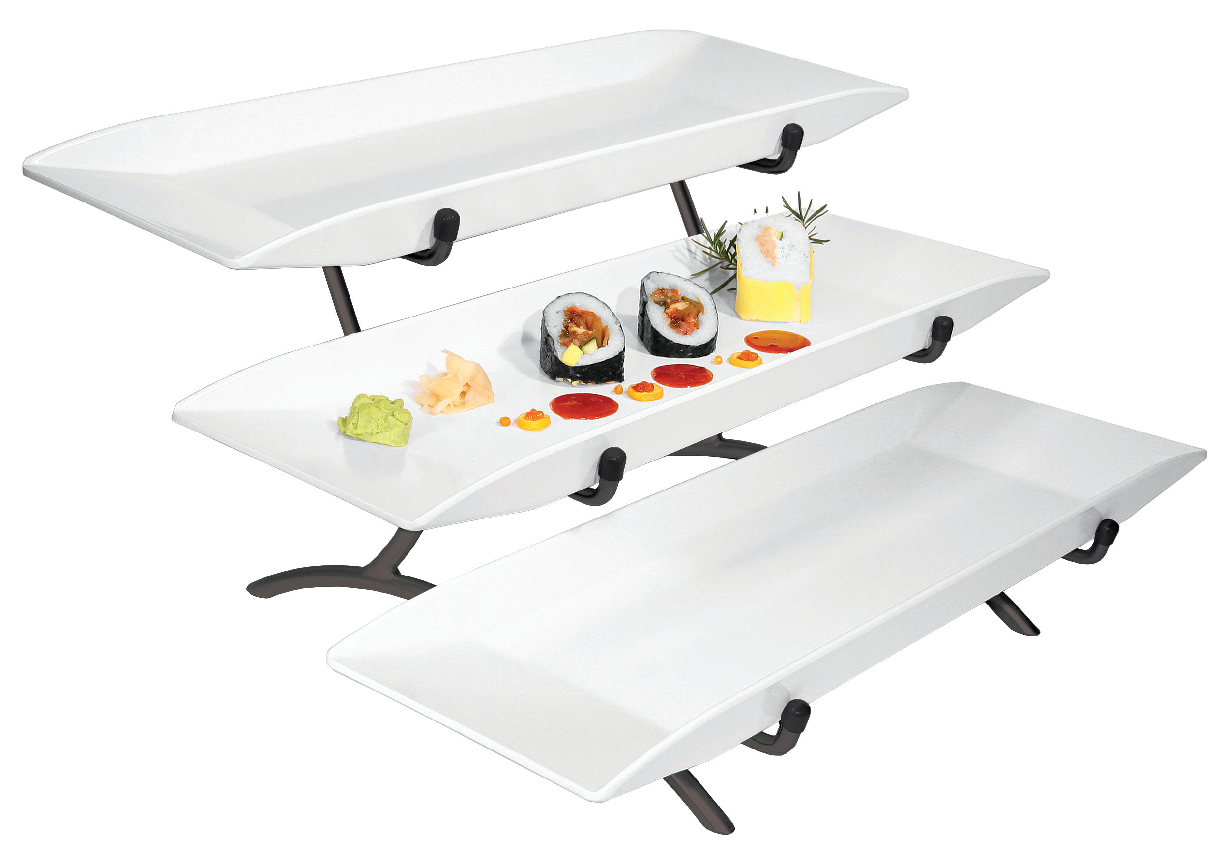 Cal-Mil Melamine 3 Tier Incline Display - Wayfair Canada