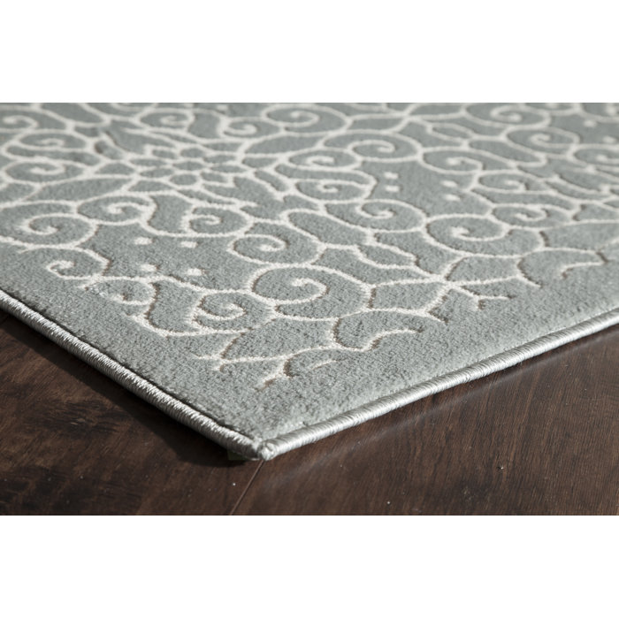 Threadbind Sheldon Light Blue Area Rug | Wayfair