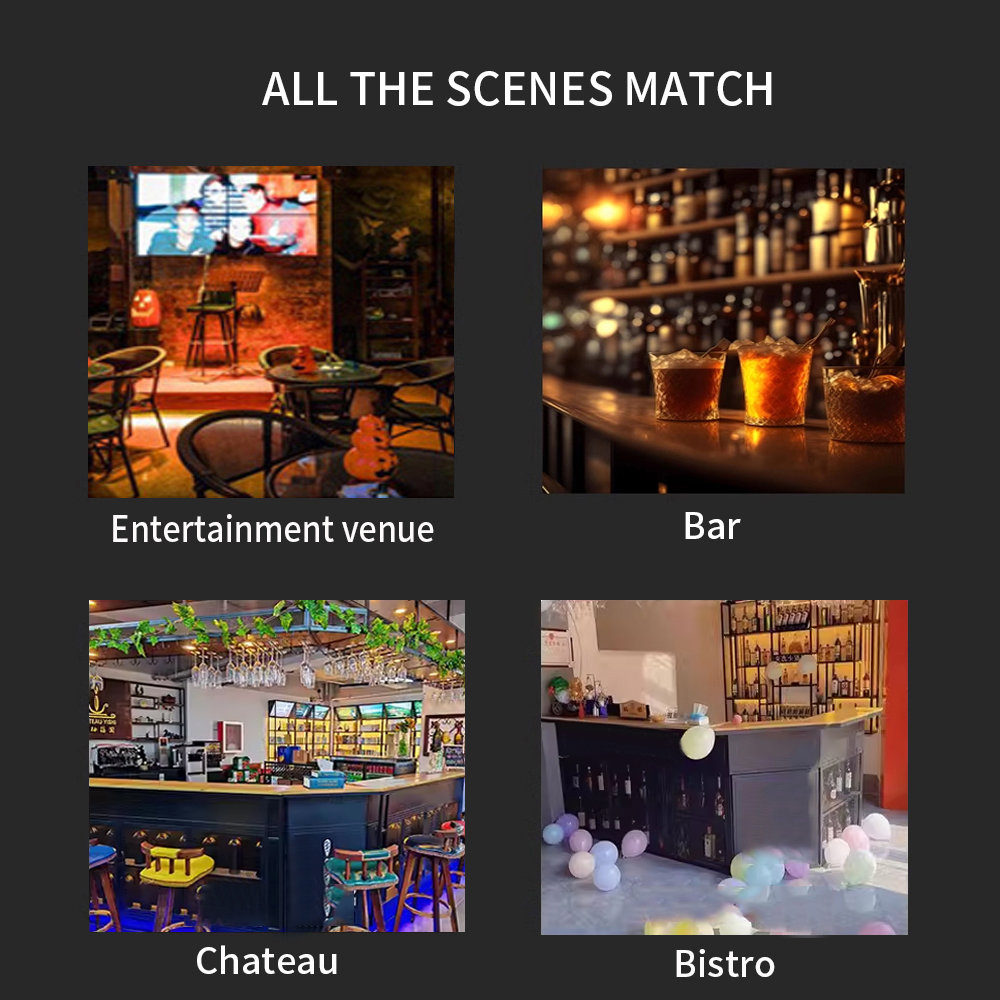 KPXU Bar Counter Vintage classic bar counter Front desk table | Wayfair