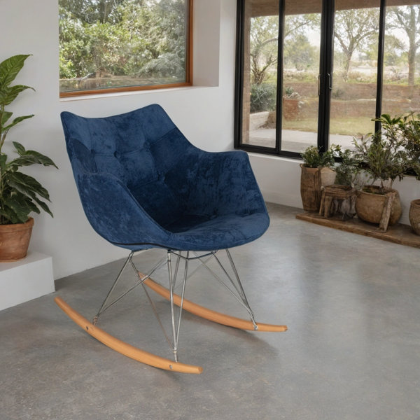 Blue Rocking Chairs You'll Love | Wayfair