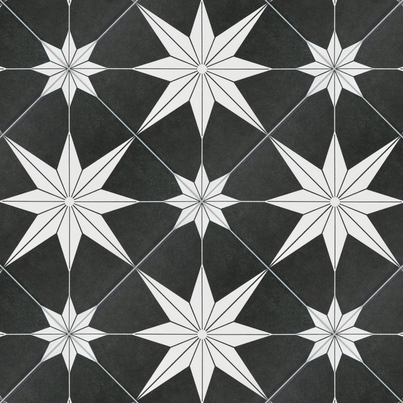 Merola Tile Stella 10" x 10" Porcelain Wall & Floor Tile & Reviews ...